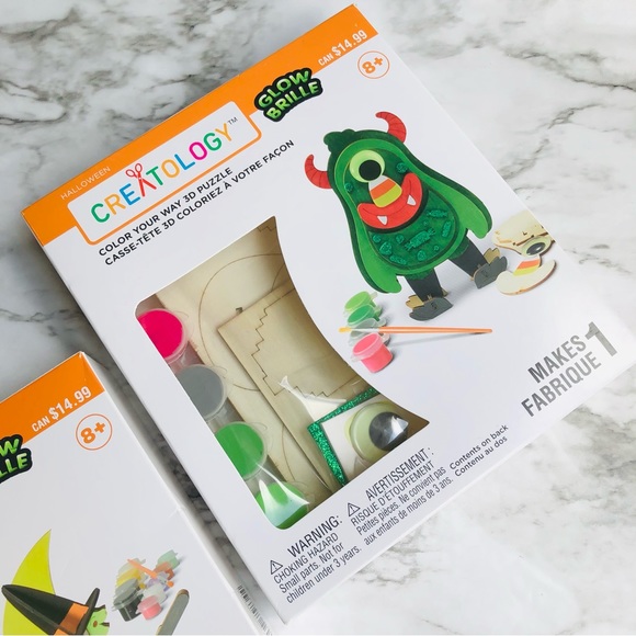 Creatology | Toys | Halloween Creatology Color Your Way 3d Puzzle 2 Pk ...